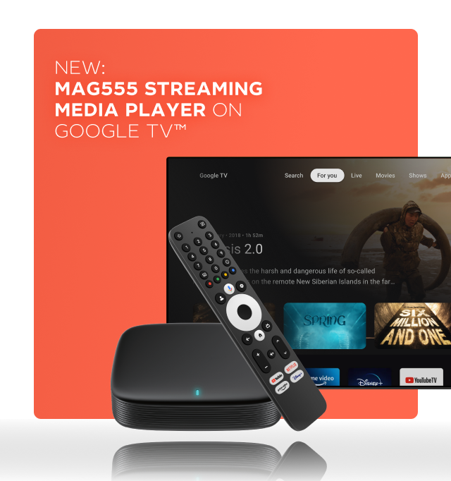 Buy IPTV set-top MAG Infomir boxes in Dubai